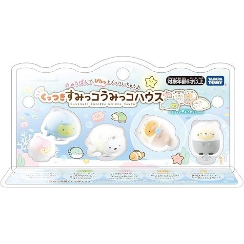 TAKARA TOMY Sumikko Gurashi Sticking Sumiko Umiko House Figure set ...