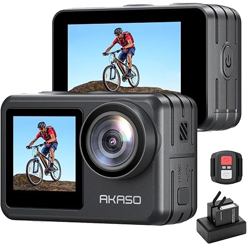 [Direct from JP] AKASO Brave 7 LE Action Camera 4K 20MP 6-Axis Shake ...