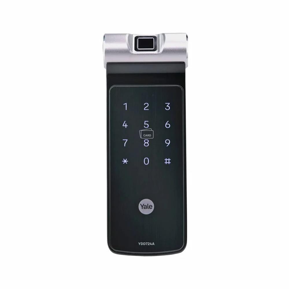 HomePro กลอนประตูดิจิตอล Digital Door Lock YDD724A สีดำ แบรนด์ YALE ...