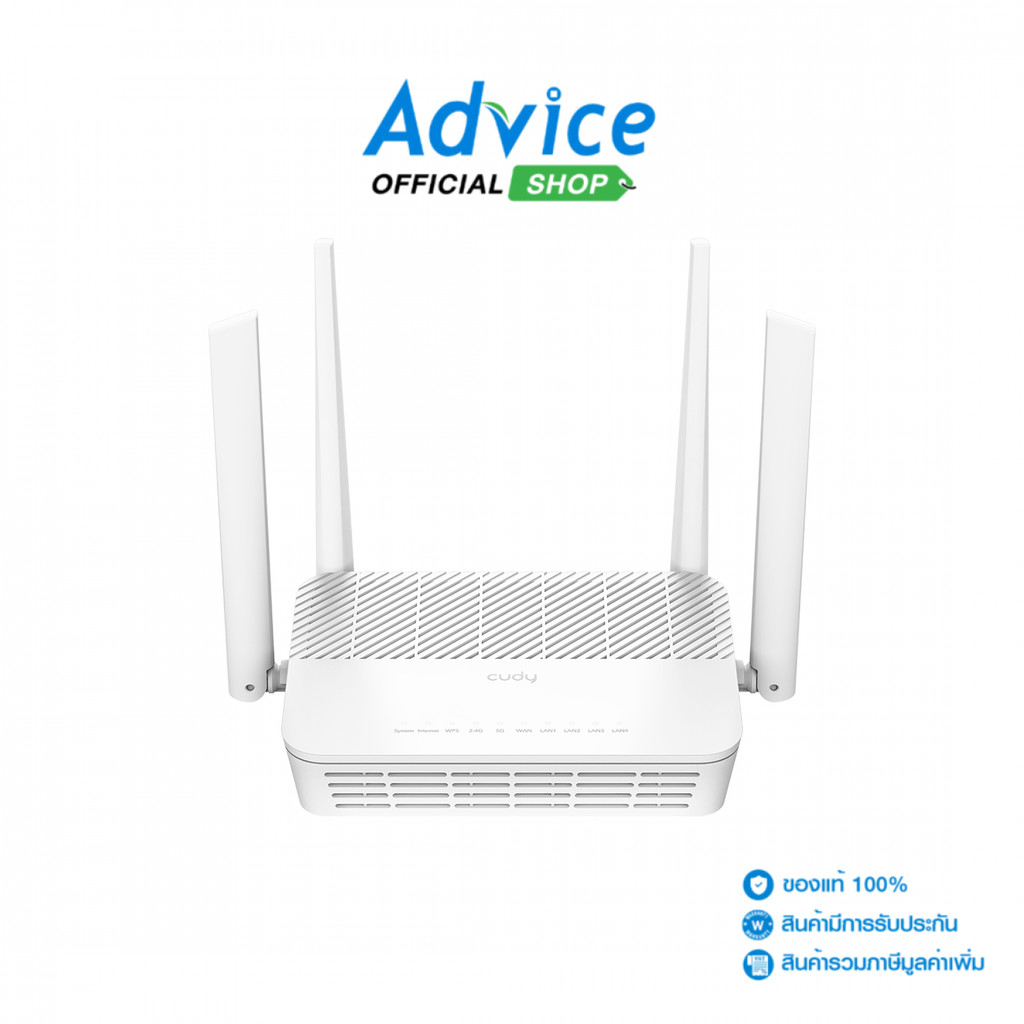 CUDY Router (WR3000S) Wireless AX3000 Gigabit WiFi6 - A0169367 | Shopee ...