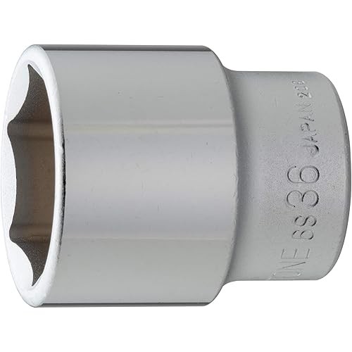 TONE Socket Hexagon 6S-36 แทรกมุม 19.0 มม. 3/4" สองด้านกว้าง 36 มม. ...