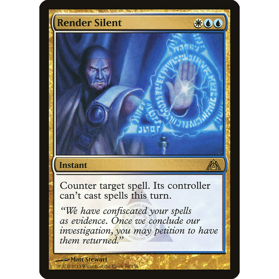 Render Silent DGM Dragon's Maze การ์ด Magic the Gathering [MTG] ของแท้ ...