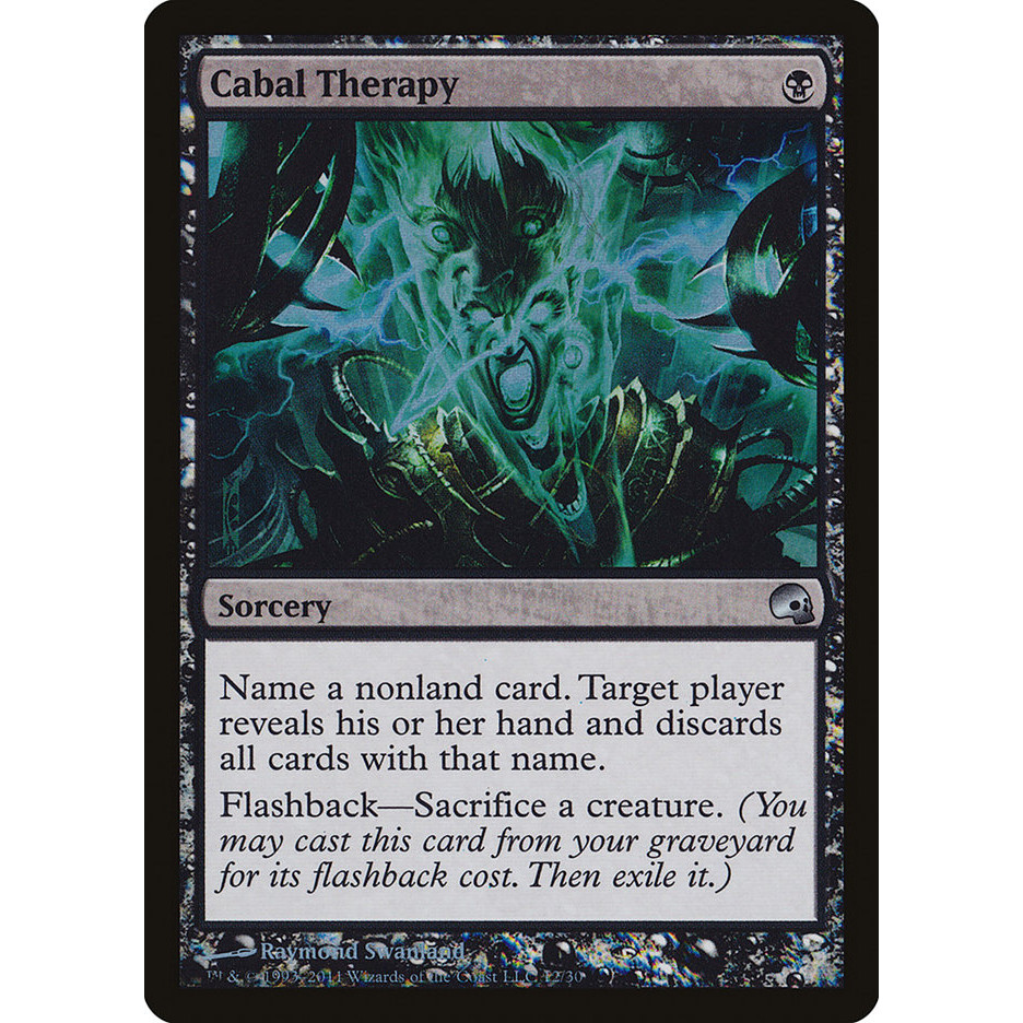Cabal Therapy [Foil] PD3 Premium Deck Series: Graveborn การ์ด Magic the ...