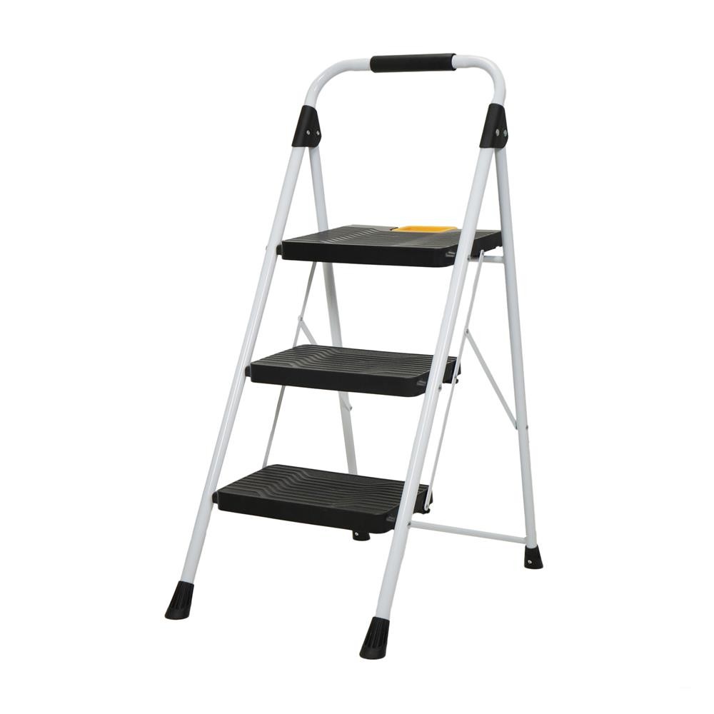 HomePro บันได STEP 3 ขั้น WK2226-3 สีขาว-ดำ แบรนด์ MATALL | Shopee Thailand