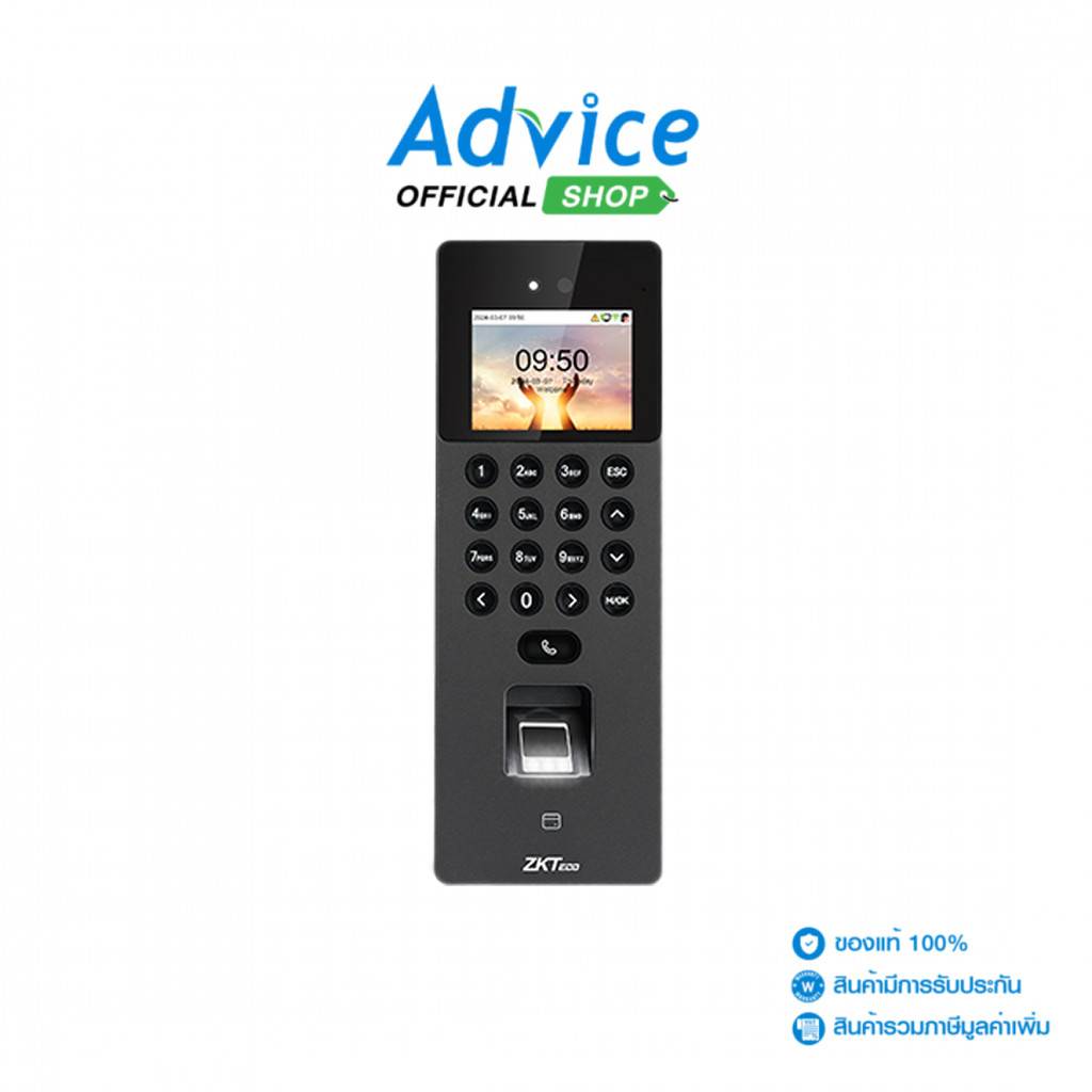 ZK Finger and Face Scan #SENSEFACE-2A-ID/WIFI - A0166739 | Shopee Thailand