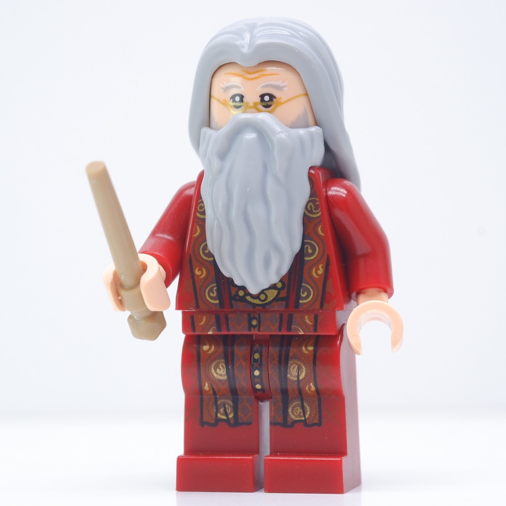 มินิฟิกเกอร์ ตัวต่อ ของแท้ | Albus Dumbledore Dark Red Robe | Harry ...