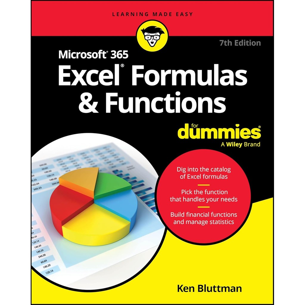 Chulabook|c321|หนังสือ|MICROSOFT 365 EXCEL FORMULAS & FUNCTIONS FOR DUMMIES 9781394295517 ...
