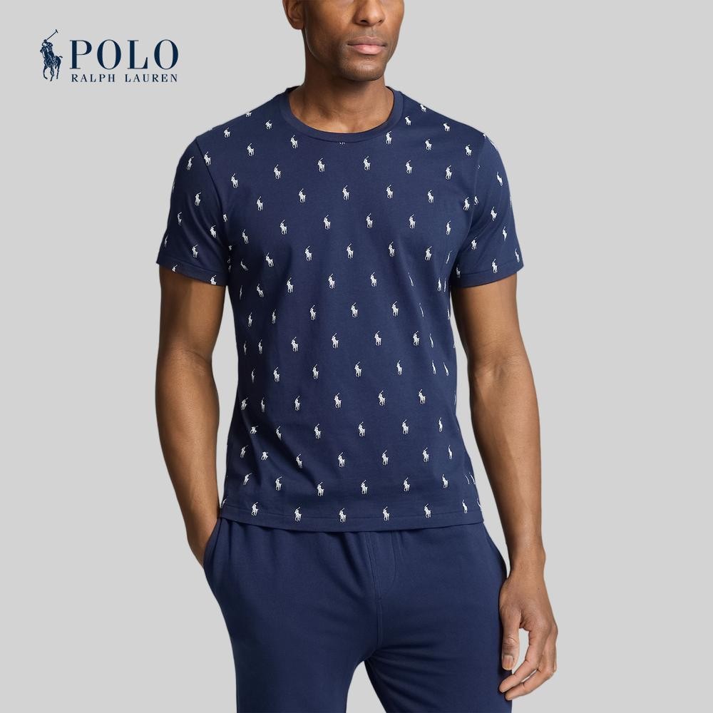 Polo Ralph Lauren เสื้อยืดผู้ชาย รุ่น MAPOSLP0N320311 สีฟ้า | Shopee Thailand