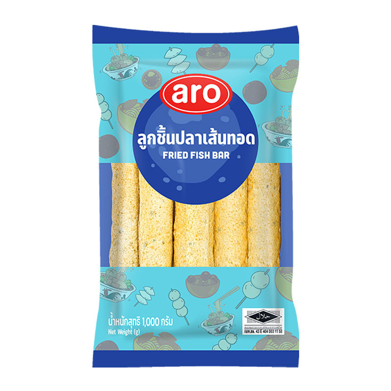 เอโร่ ปลาเส้นทอด 1 กก. (ARO Fried Fish Bar 1 kg) | Shopee Thailand