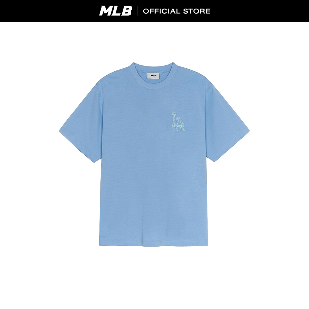 MLB เสื้อยืด ยูนิเซ็กส์ Unisex Basic Colorful Mega Logo Oversized-Fit T ...