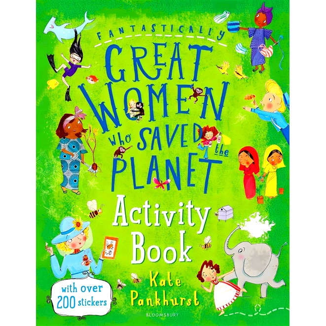 BBW หนังสือเด็ก Fantastically Great Women Who Saved The Planet Activity ...