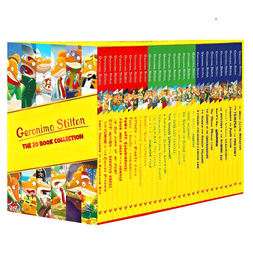 BBW หนังสือเด็ก GERONIMO STILTON: THE 30 BOOK COLLECTION (SERIES 1-3 ...