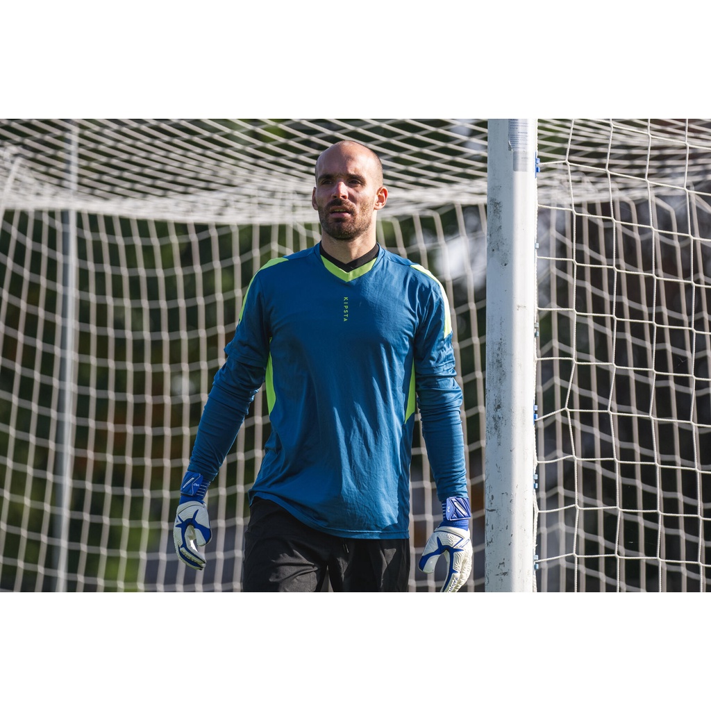 KIPSTA | เสื้อผู้รักษาประตูสำหรับผู้ใหญ่รุ่น F500 (สีน้ำเงิน) - ปรัส ...