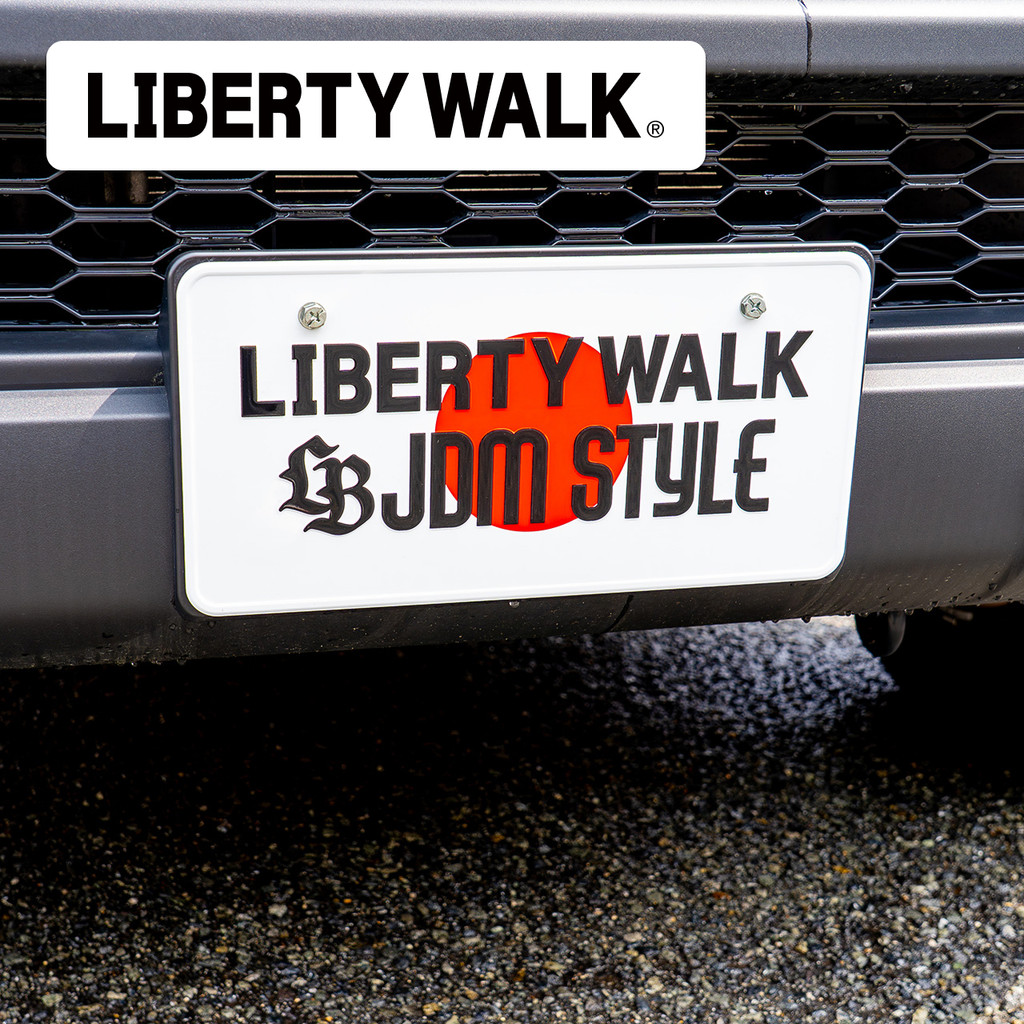 Liberty Walk LB Number Plate JDM STYLE | Shopee Thailand