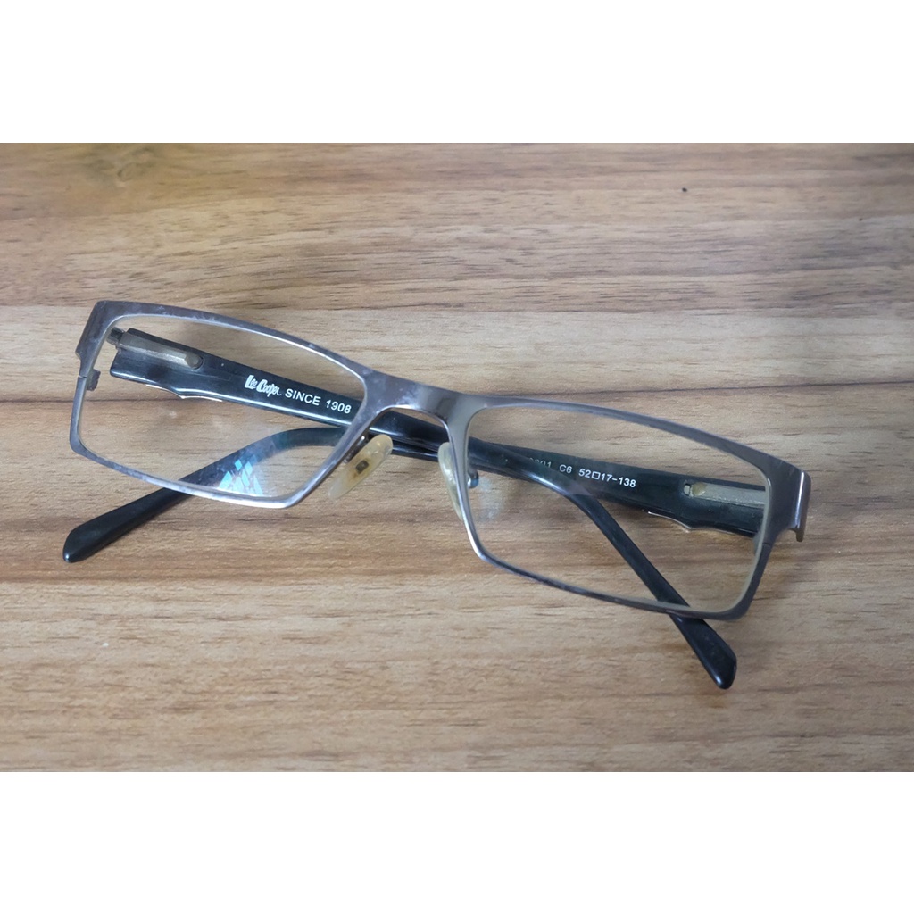 แว่น Lee Cooper Glasses Size 52/17 138mm สีเงิน/ดำ | Shopee Thailand