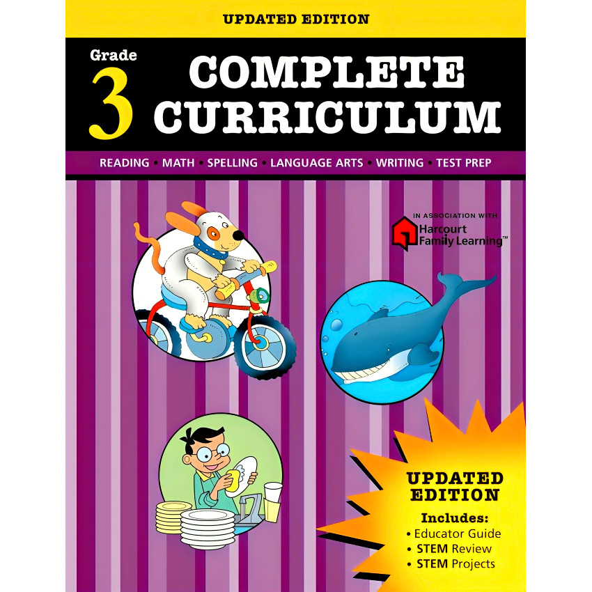 BBW หนังสือเด็ก COMPLETE CURRICULUM (GRADE 3, UPDATED EDITION) | Shopee Thailand