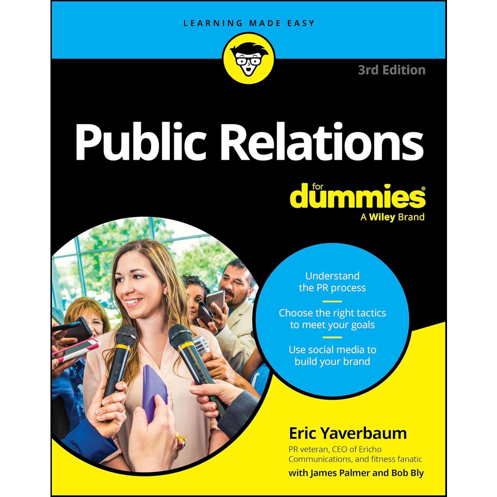 Chulabook|c321|หนังสือ|PUBLIC RELATIONS FOR DUMMIES (ภาษาอังกฤษ) 9781394284870 | Shopee Thailand