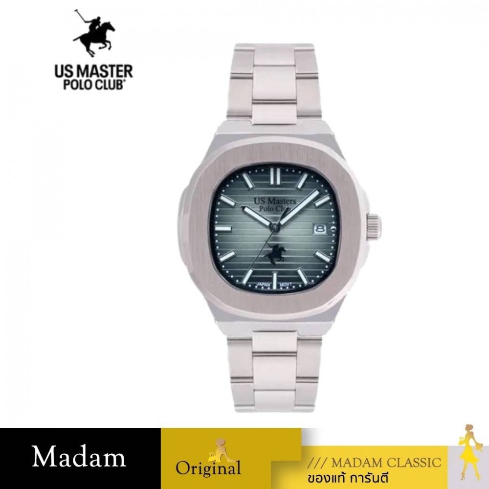 นาฬิกาข้อมือ Us Master Polo Clubthe Empire Classic Date Black / Gray [USM-DD17-BGY] | Shopee ...