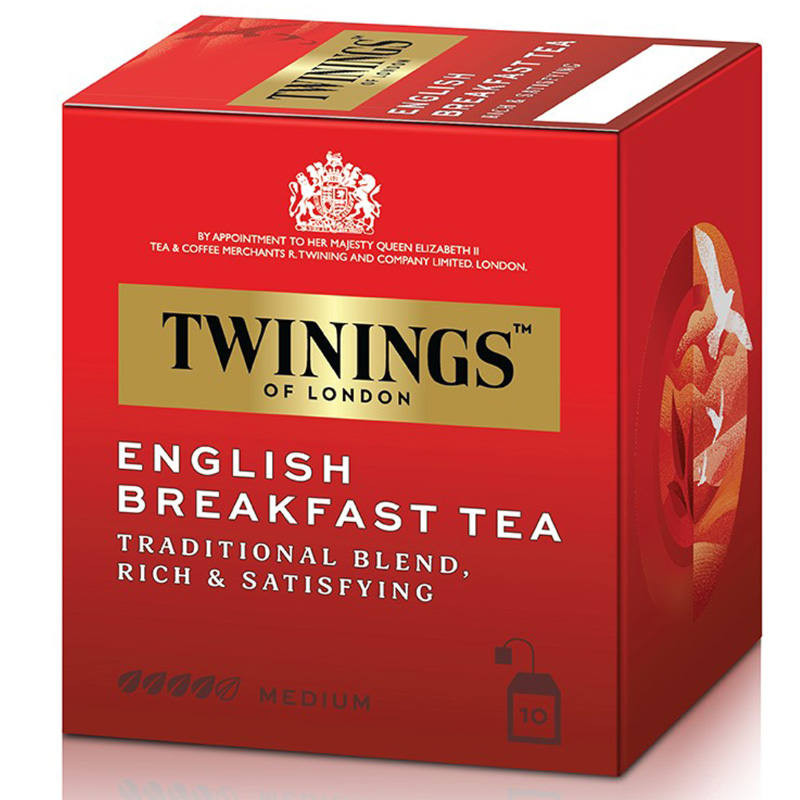 🍉 ทไวนิงส์ชาอิงลิชเบรกฟาสต์ชนิดซอง 2กรัม แพค 10 🍍 Twinings English ...