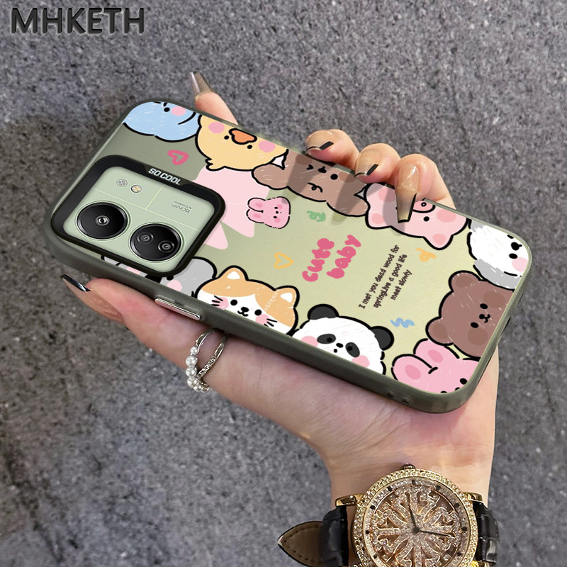 MHKETH เคสสำหรับ Xiaomi Redmi 13C 4G 13C 5G POCO C6 4G C6 5G POCO M6 5G ...