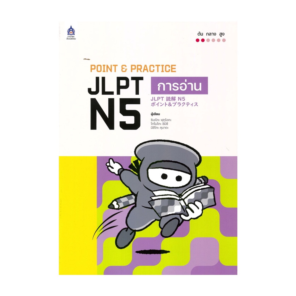 หนังสือ POINT & PRACTICE JLPT N5 การอ่าน | Shopee Thailand