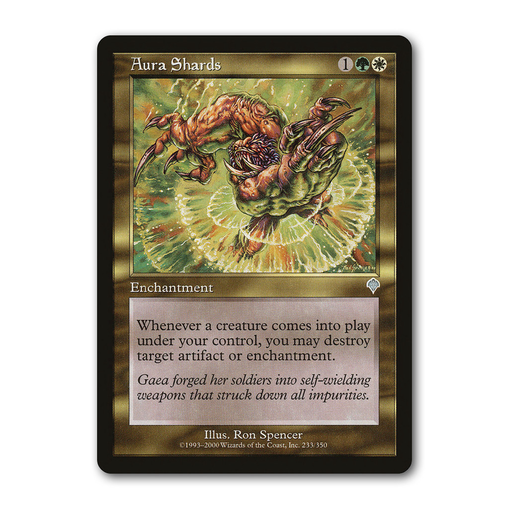 [MTG] Aura Shards [INV] [Multi] [Uncom] [Normal] [ENG] [2000] (Magic ...