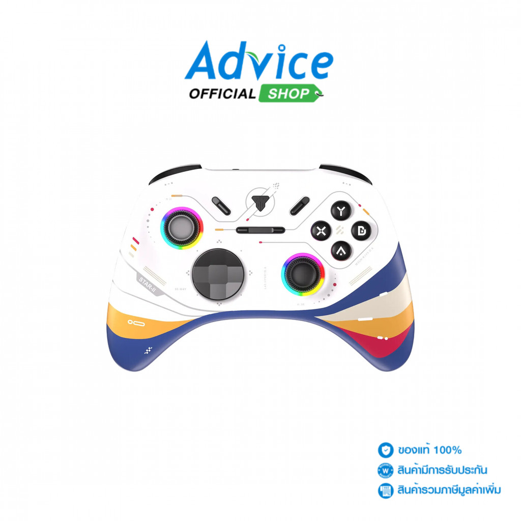 FANTECH CONTROLLER WIRELESS/BLUETOOTH WGP-15 V2S WHITE (Windows/MacOS ...