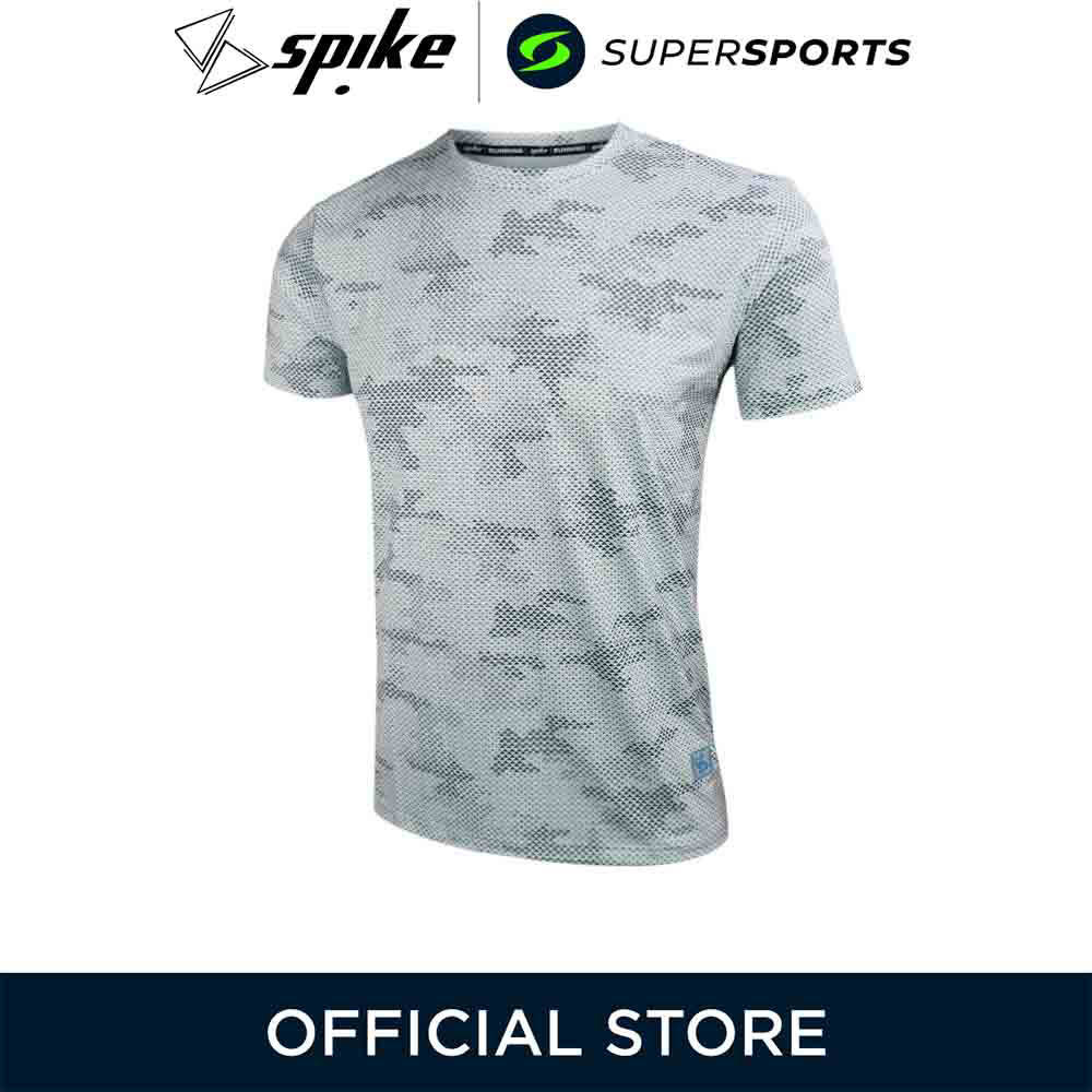 SPIKE Blue SP25RUTSM18BL เสื้อวิ่งผู้ชาย | Shopee Thailand