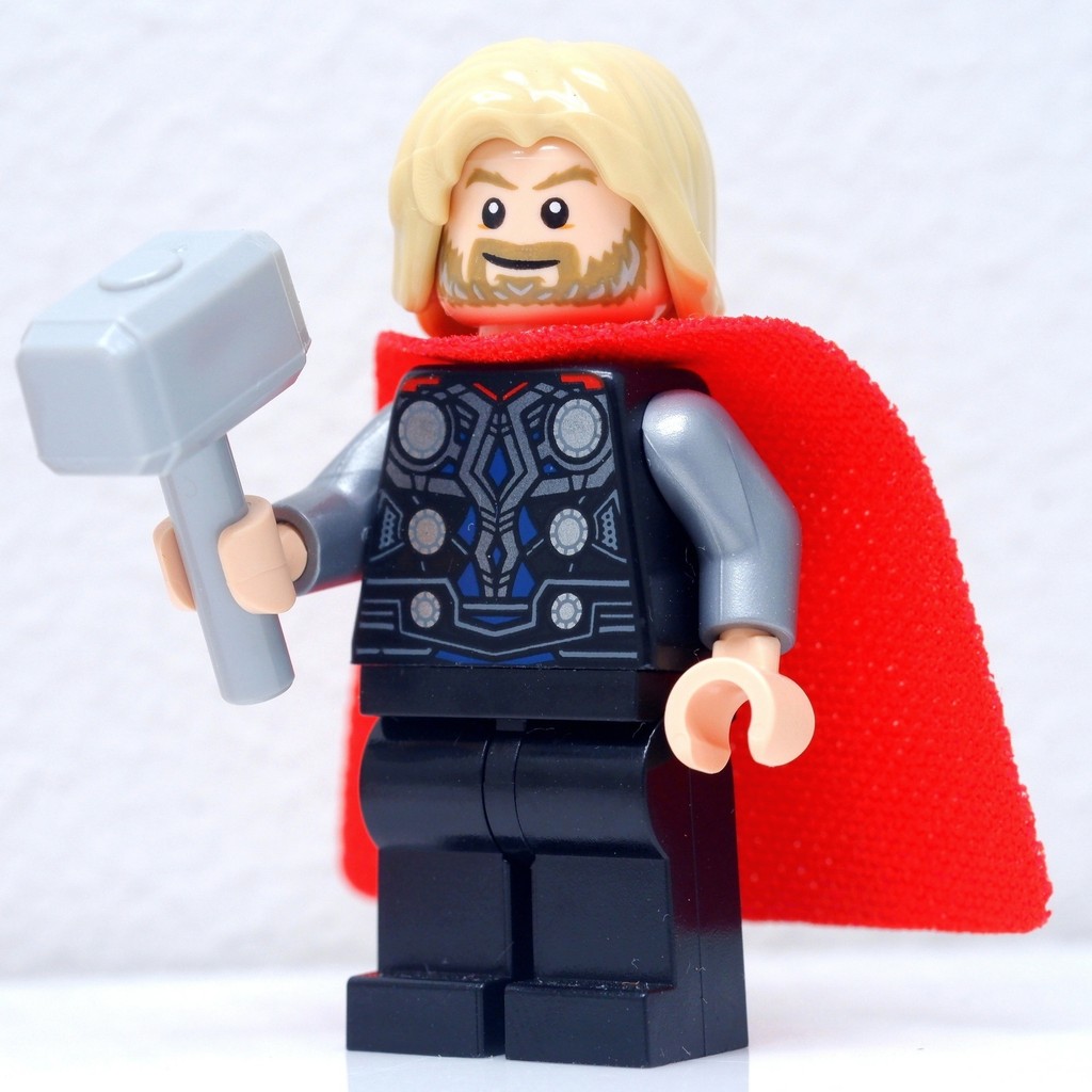 ฟิกเกอร์ ตัวต่อ Marvel Thor Black Armor 76248 Avengers Quinjet | ของแท้ ...