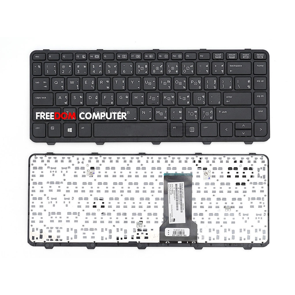 KEYBOARD คีย์บอร์ด Hp ProBook 430 G1 ไทย-อังกฤษ | Shopee Thailand