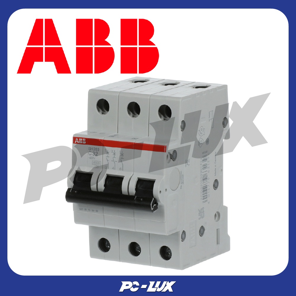 ABB เซอร์กิตเบรกเกอร์ 3P รุ่น SH203 | Shopee Thailand