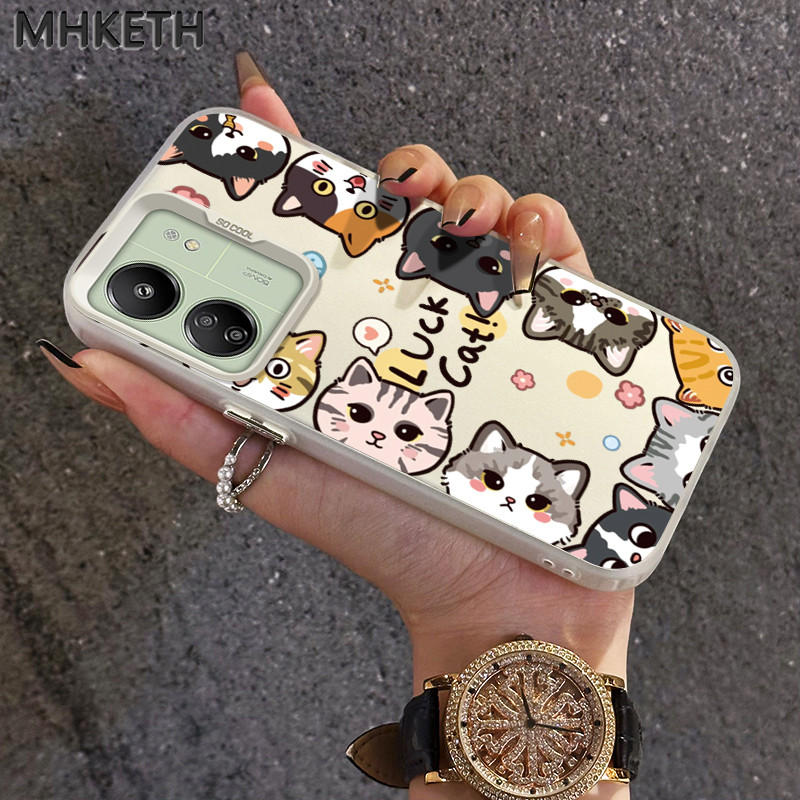 MHKETH เคสสำหรับ Xiaomi Redmi 13C 4G 13C 5G POCO C6 4G C6 5G POCO M6 5G ...