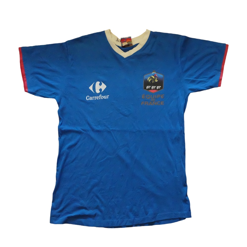 French Jersey Euro 2012 อก 19 นิ้ว ยาว 27 นิ้วสีน้ำเงิน | Shopee Thailand