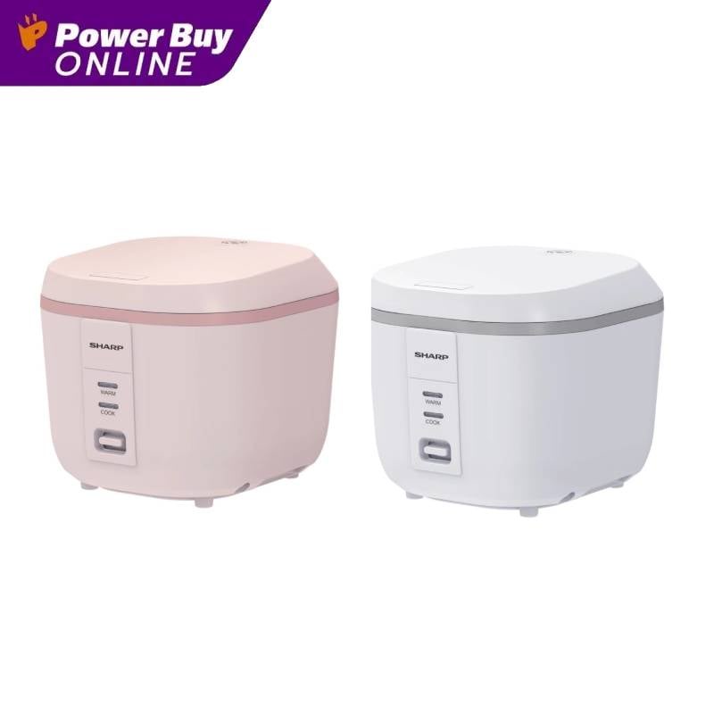Sharp Cube Series E หม้อหุงข้าว (485 วัตต์, 1 ลิตร, คละสี) รุ่น KS ...