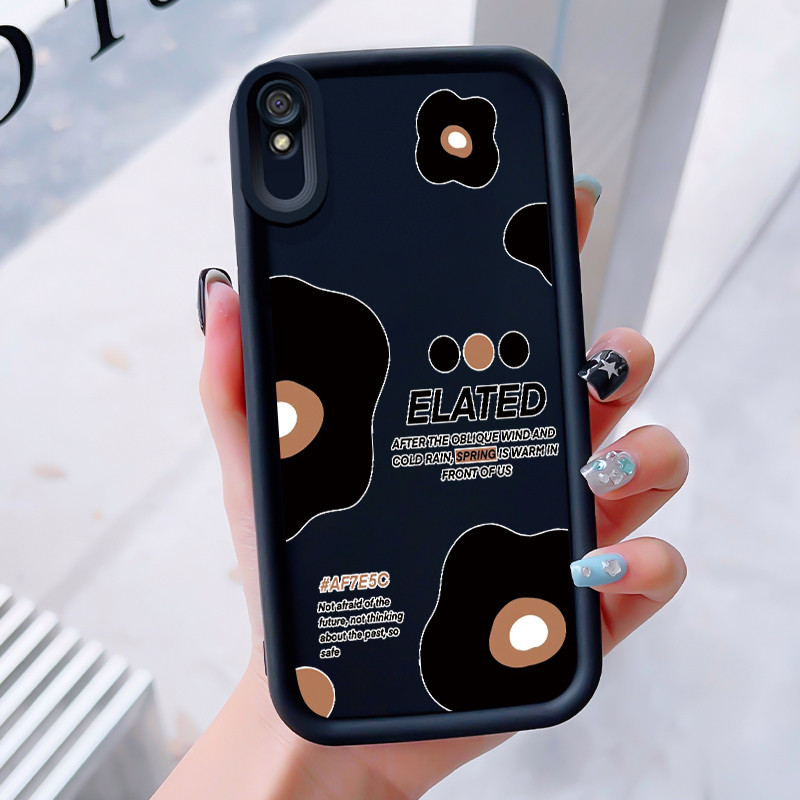 เคสสำหรับ Xiaomi Redmi 9i 9a 9t 9 Power เคสโทรศัพท์ดอกไม้สามสีซิลิโคน ...