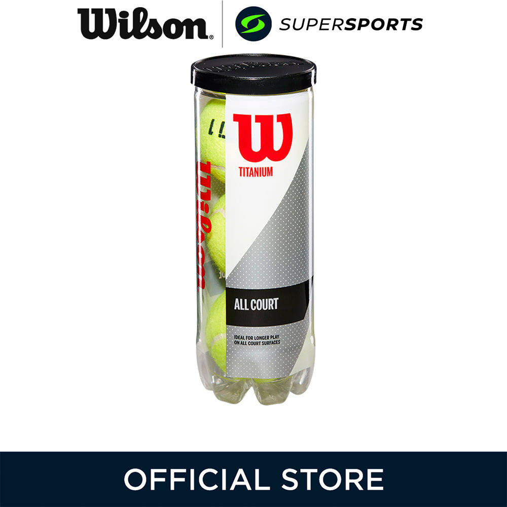 WILSON Titanium ลูกเทนนิส (แพ็ค 3 ลูก) | Shopee Thailand