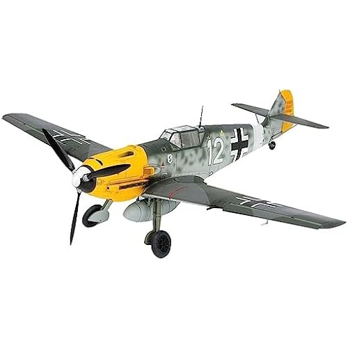 TAMIYA 1/48 Masterpiece Series No.63 Luftwaffe Messerschmitt Bf109 E-4 / 7 TROP Plastic Model ...