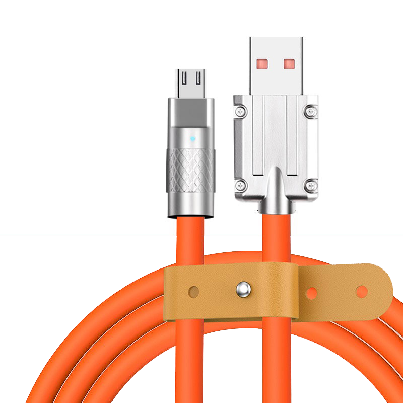 สายชาร์จ Type C IOS Micro USB 120W 6A ชาร์จเร็วมาก สําหรับทุกรุ่น ...