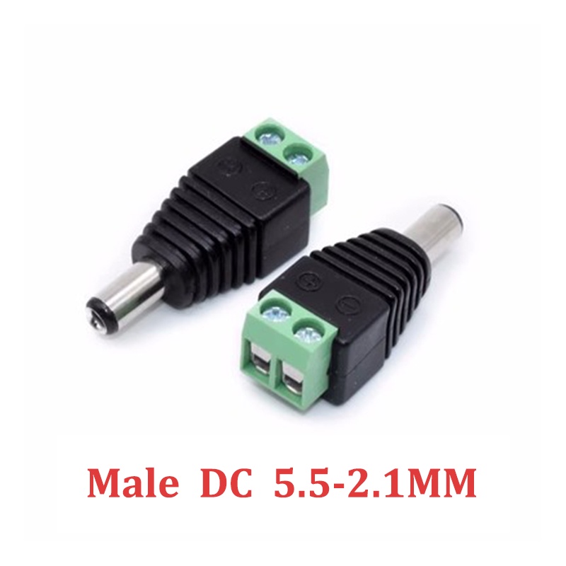 ปลั๊กซ็อกเก็ตเชื่อมต่อ DC ตัวผู้ ตัวเมีย 5.5x2.1 มม. 3.5x1.3 มม. 2.5 มม. 3.5 มม. DC005 012 012A ...