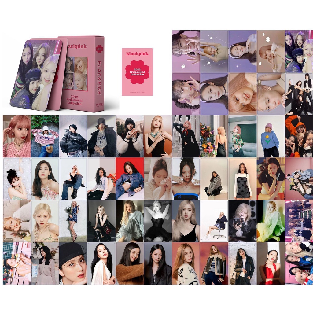 อัลบั้มรูปภาพ Blackpink 54 Lomo Card Bo's Idols kpop Lisa Jenny Jisoo ...