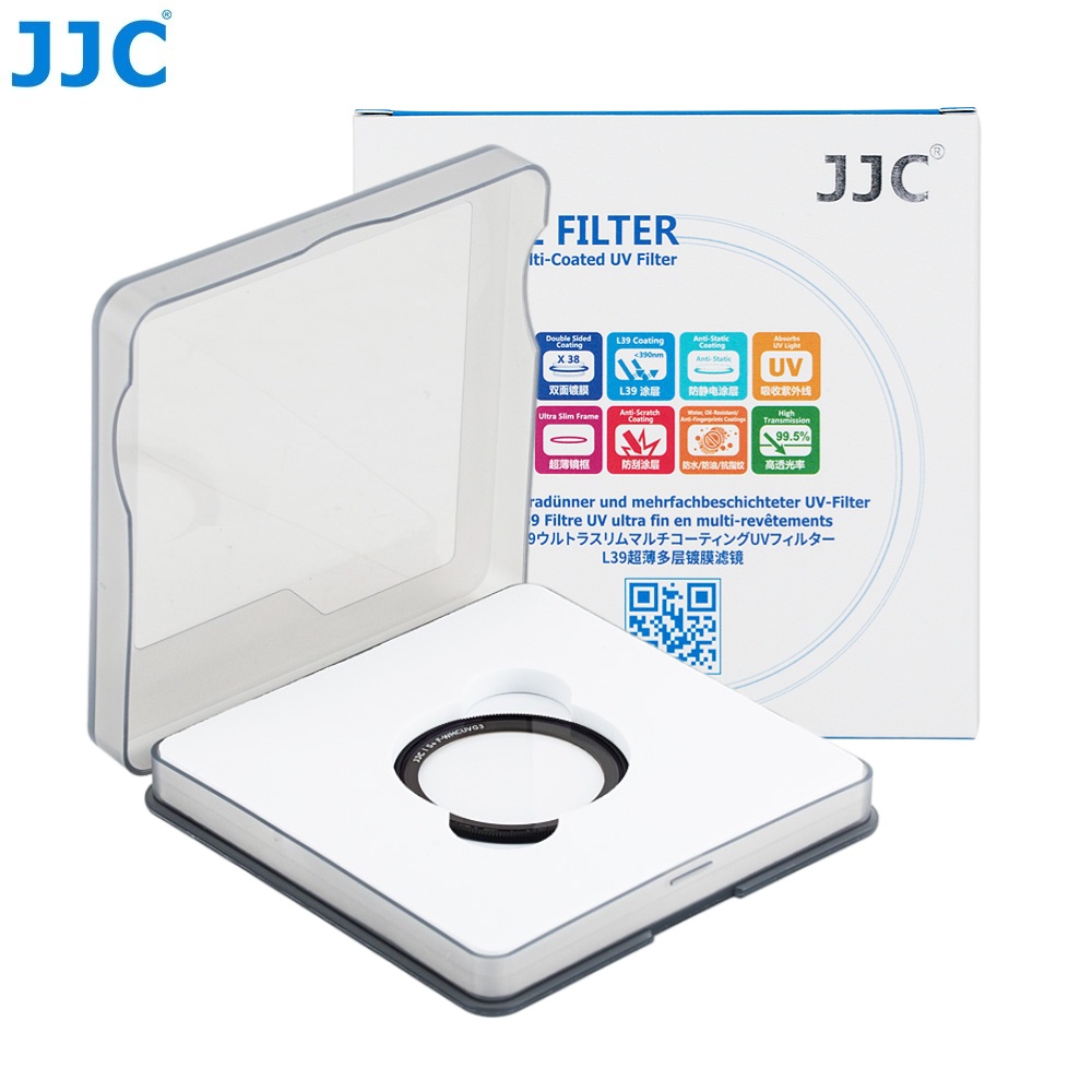 JJC UV Filter ตัวป้องกันเลนส์ Ricoh GR IV GR IIIx GR III GR4 GR3x GR3 ...