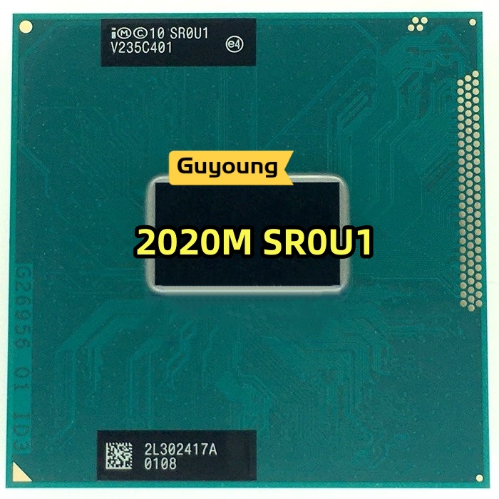 ซ็อกเก็ตโปรเซสเซอร์ cpu 2020M 2.4GHz L3 2M Socket G2 rPGA988B SR0U1 ...