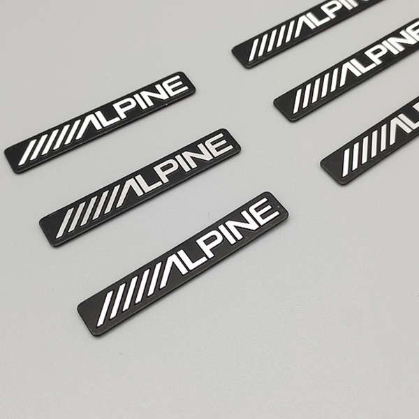 Alpine Alpine Car Label Professional เครื่องเสียงรถยนต์ดัดแปลงสติกเกอร์ ...