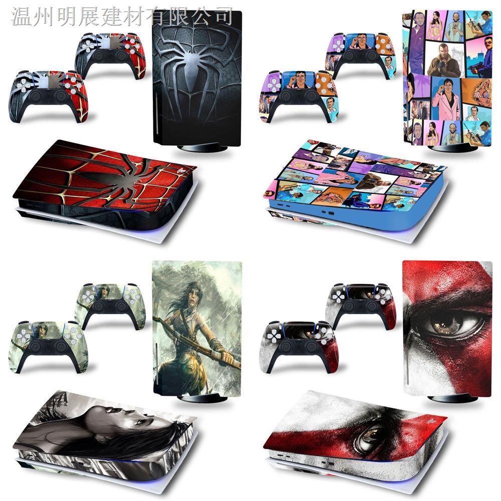 สติกเกอร์ฟิล์มติดจอยเกมคอนโซล ps5 CD-ROM version ps5 | Shopee Thailand
