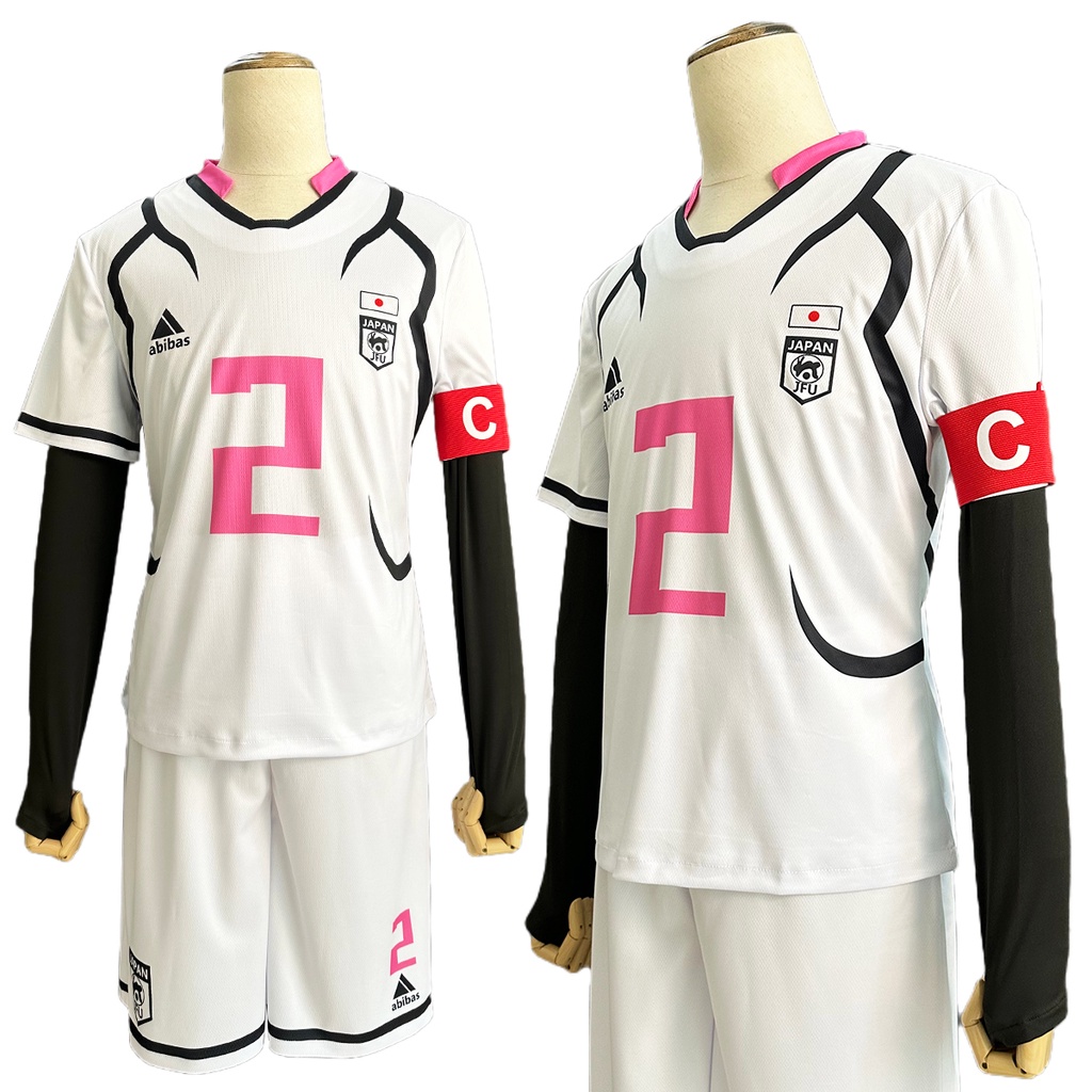 Holoun Blue Lock Aiku Cosplay เสื้อกีฬาแขนสั้น ลายทีมชาติฟุตบอล U20 Sae Shidou เสื้อสีขาว ...