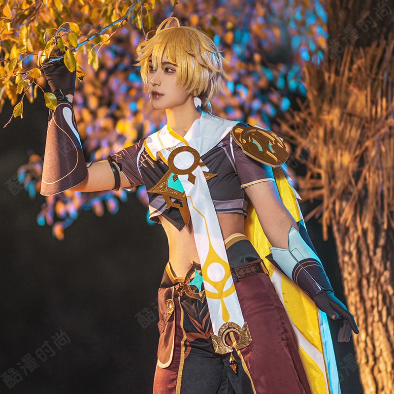 พร้อมส่ง Yuanshen ชุดคอสเพลย์ วิกผมตัวเอก Brother Honor Knight Game ...