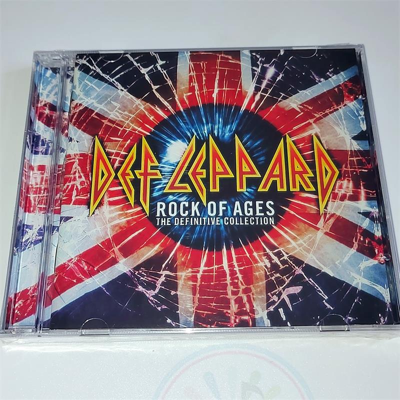 Def Leppard Rock Of Age: Definitive Collection อัลบั้มบันทึก 2 แผ่น ...