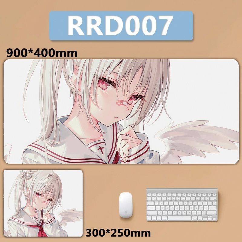 [700 * 300] Rurudo แผ่นรองเมาส์ ขนาดใหญ่ ลาย Lolita Angel Police Little ...