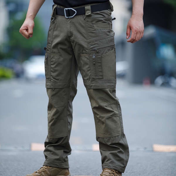 กางเกงยุทธวิธีผู้ชาย Forbearance All-Terrain Tactical Pants High Street ...