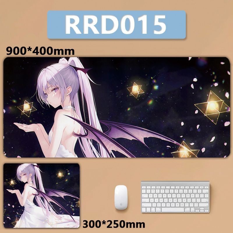 [700 * 300] Rurudo แผ่นรองเมาส์ ขนาดใหญ่ ลาย Lolita Angel Police Little ...